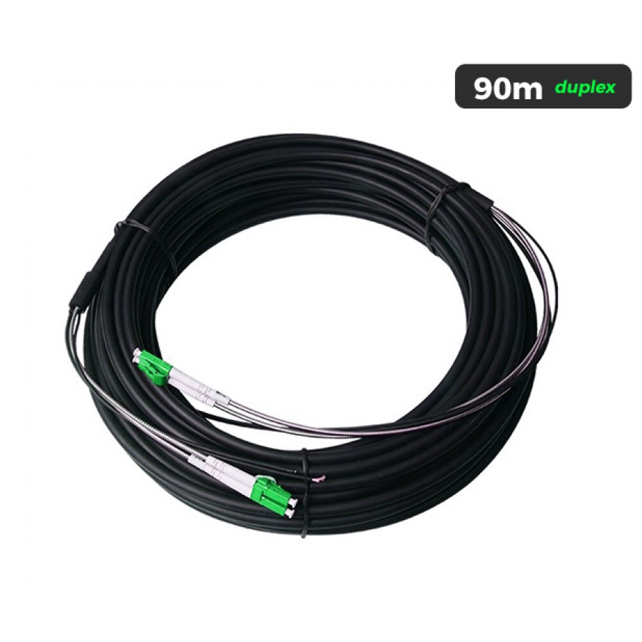 UltraLAN Pre-Terminated Drop Cable (LC/APC) Duplex - 90m (FIB-CBL-DCPL ...