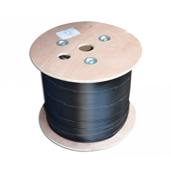 UltraLAN Fiber Drop Cable (round) - 2 Core (FIB-CBL-DC2C-RND-BCK)