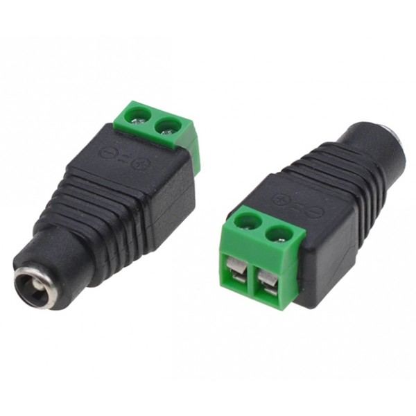 DC Terminal to 2.5mm Socket Adapter (Male)